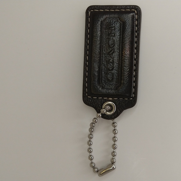 Coach | Bags | Coach Dark Brown Hang Tag Fob Replacement | Poshmark